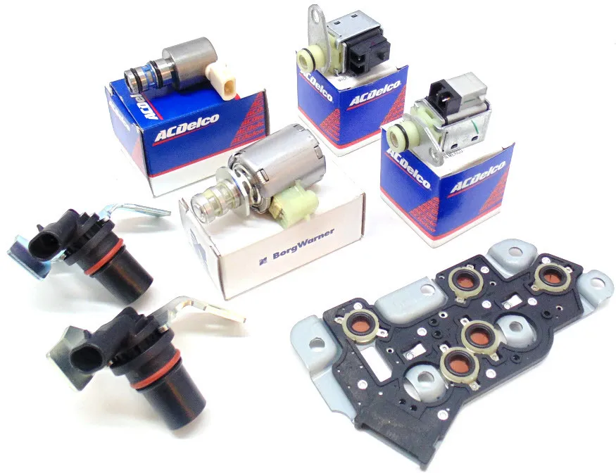4L80E Transmission Solenoid Set w/Speed Sensors 7pc NEW 2004-On (99082 ...