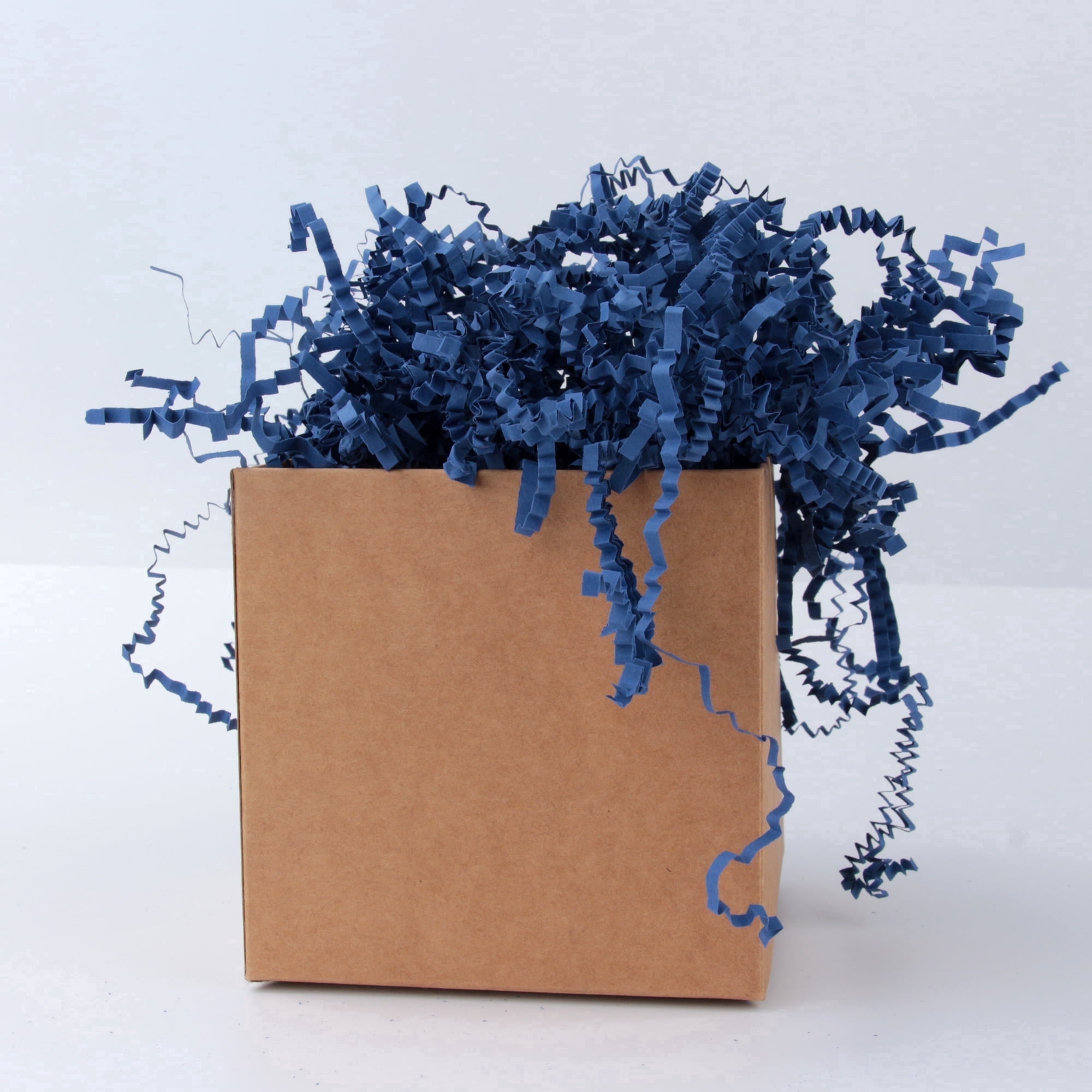 4LB Navy Blue Crinkle Paper Filler for Gift Wrapping Easter Basket ...