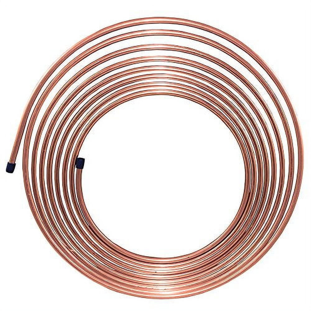 4LIFETIMELINES Copper-Nickel Brake Line Tubing Coil, 5/16 x 25 ...