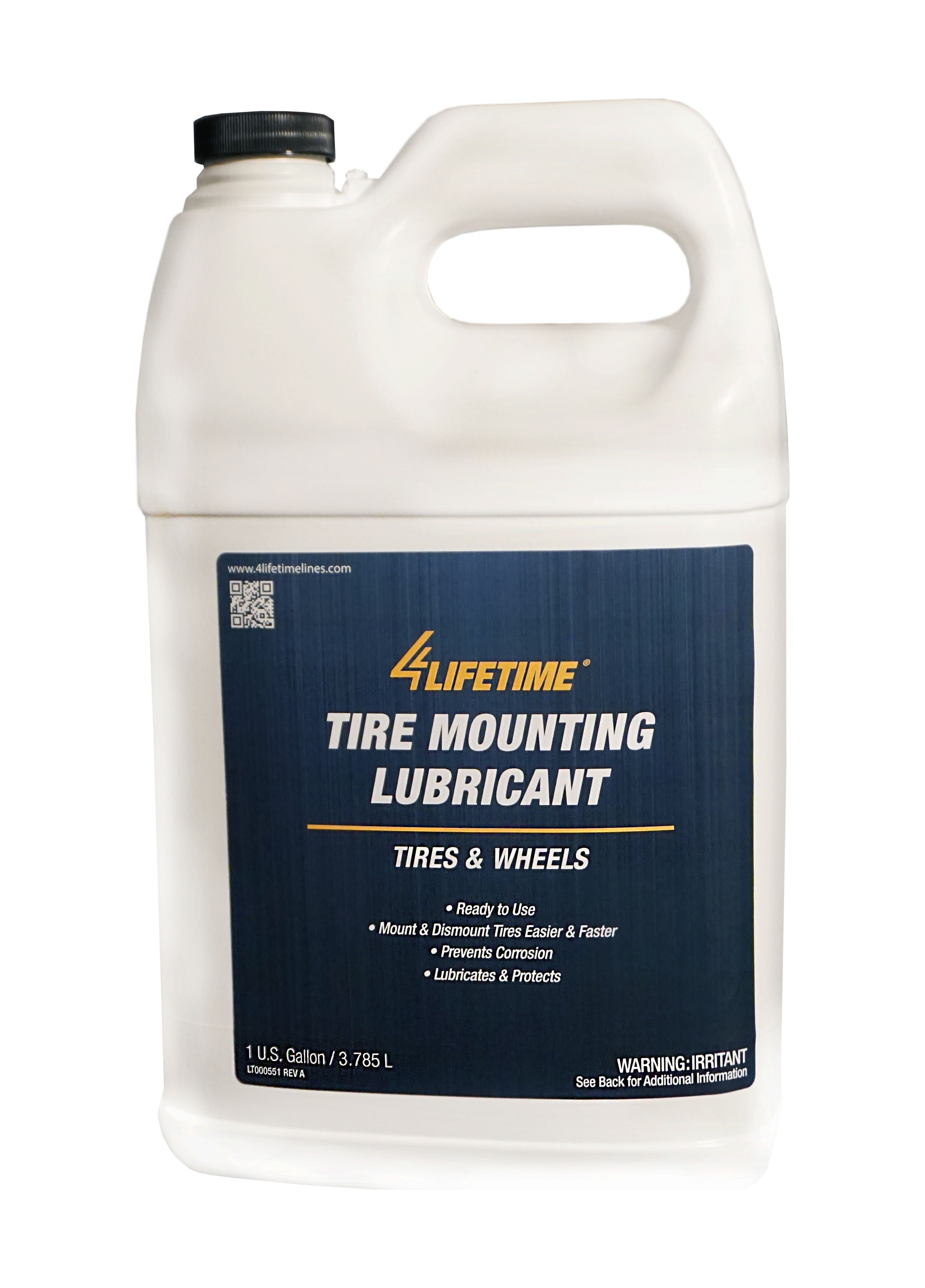 4LIFETIMELINES Tire Mounting Lubricant, Bottle, 1 Gallon, Multiple ...