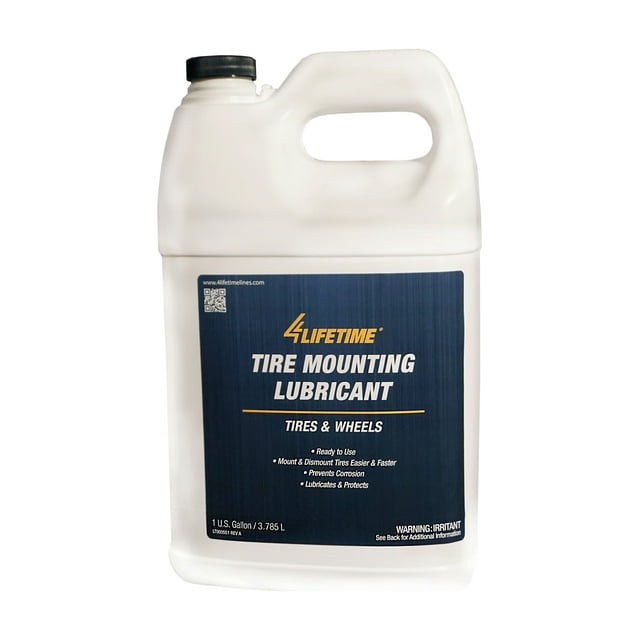 4LIFETIMELINES Tire Mounting Lubricant, Bottle, 1 Gallon, Multiple ...