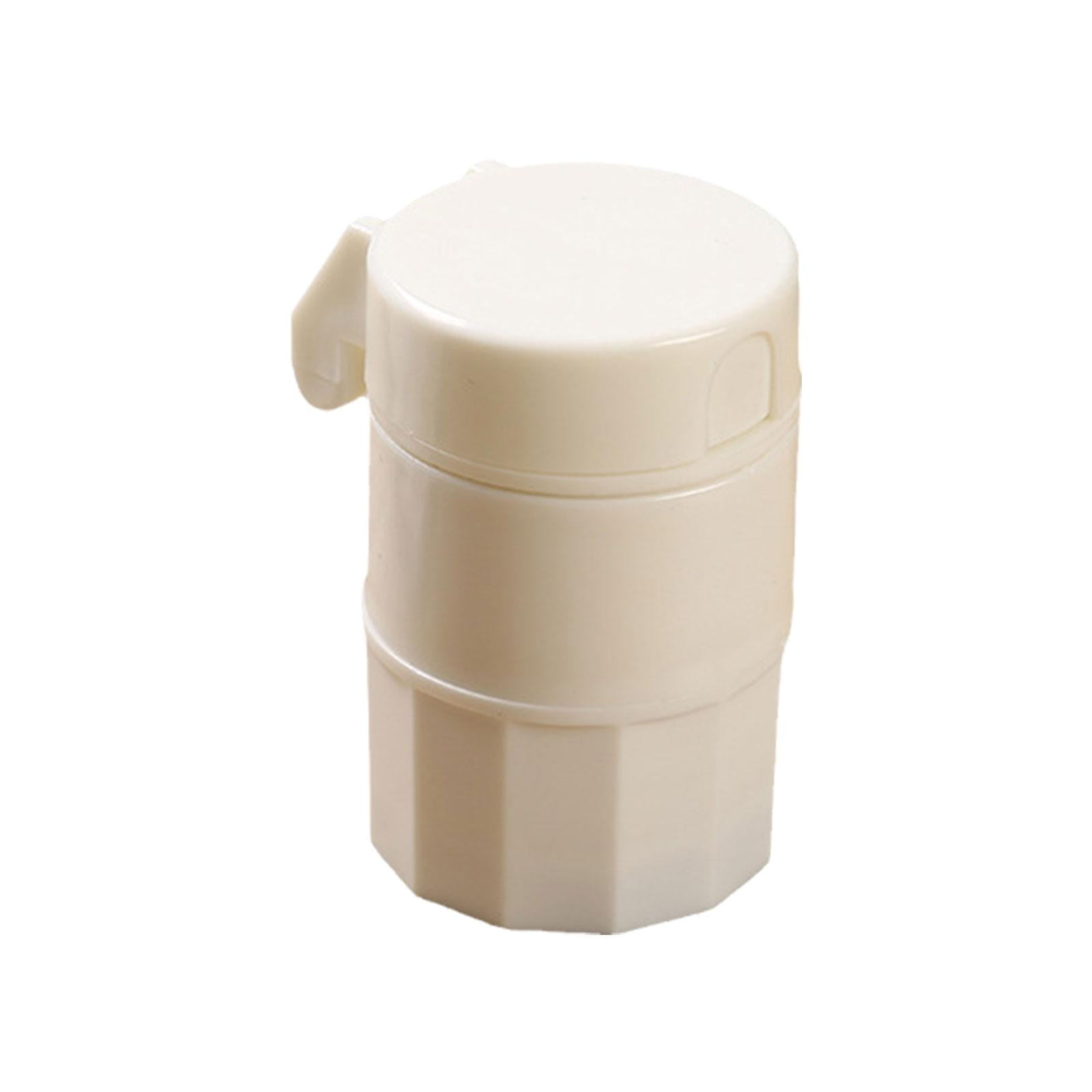 4Layer Pill Medicine Crusher Grinder Splitter Tablet Box Cutt Storage ...