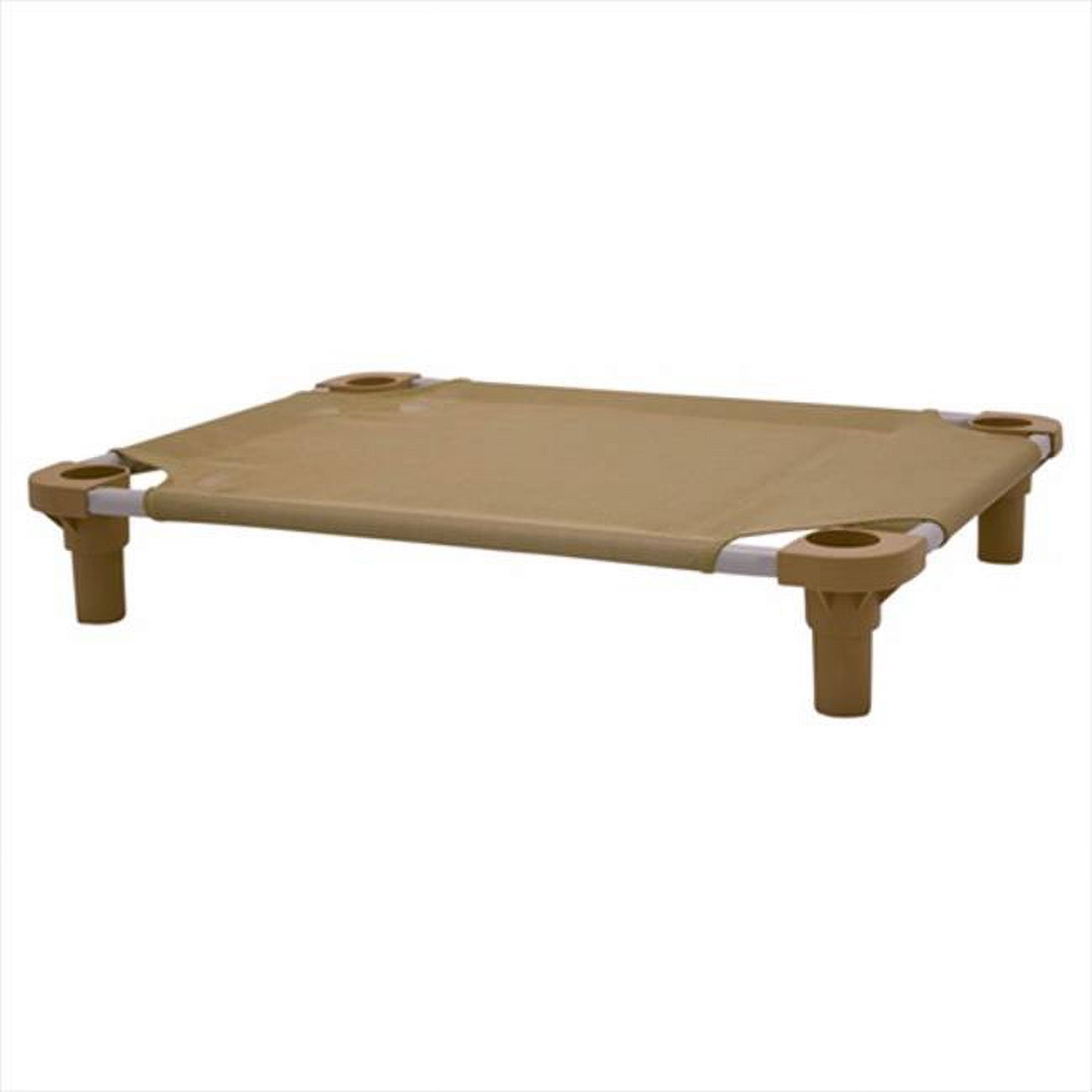 4Legs4Pets C-TA3022NV 30 x 22 in. Unassembled Pet Cot - Tan with Navy ...