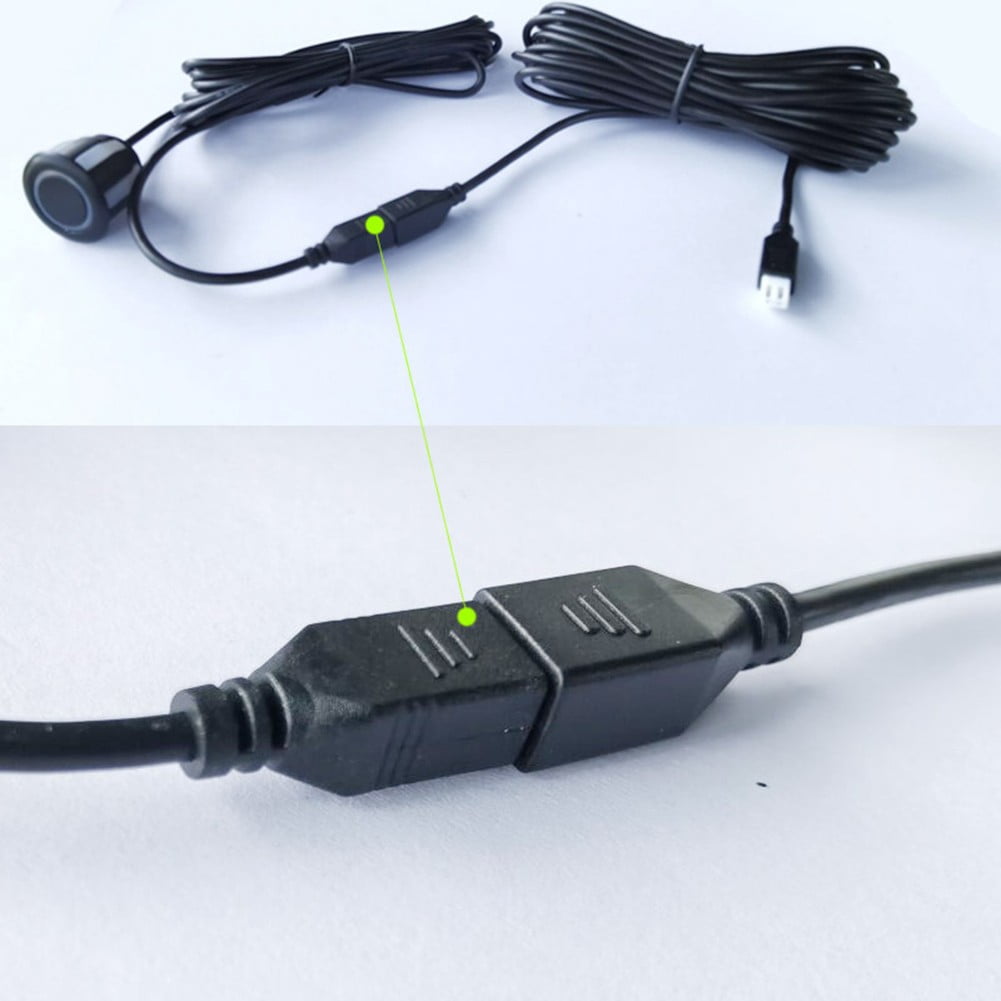 4M 2 Pin Extension Cable Cord Parking Sensor Extension Cable For Car ...