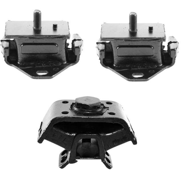 4M Auto Parts Front Left, Front Right Engine Mounts & Rear Transmission ...
