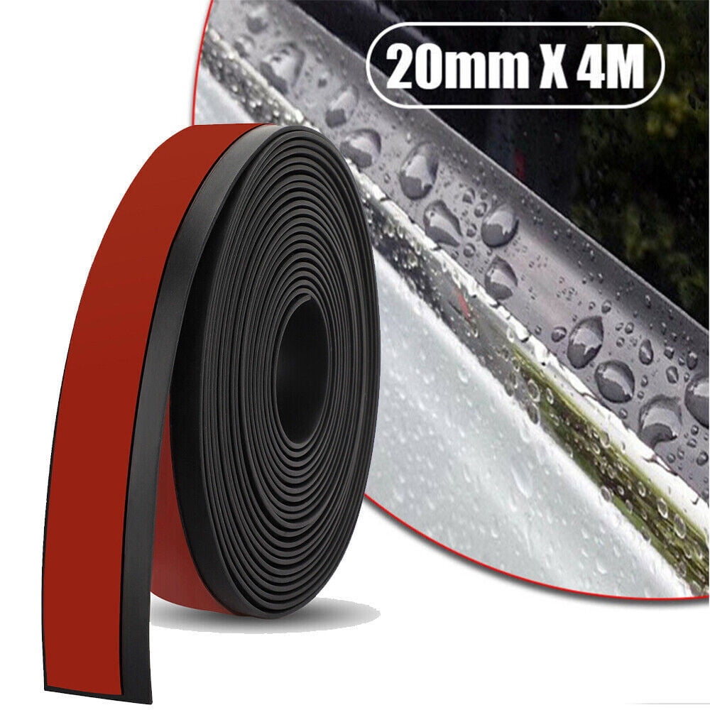 4M Car Front Rear Side Window Trim Edge Moulding Rubber Weatherstrip ...