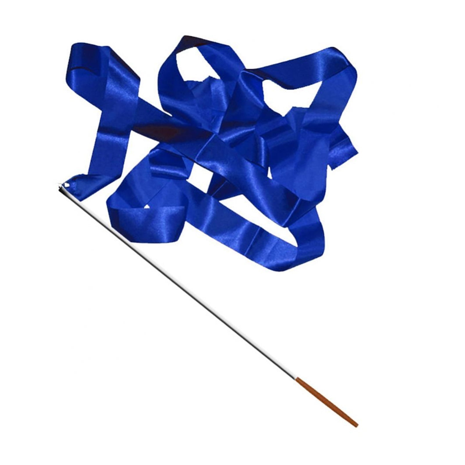4M Dance Ribbon Gym Rhythmic Art Gymnastic Streamer Twirling Rod Stick ...