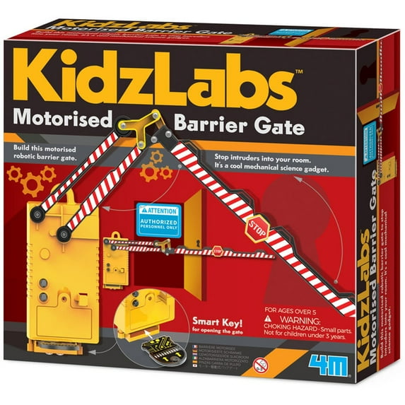 4M : Kidz Labs / Motorised Barrier Gate - Walmart.com