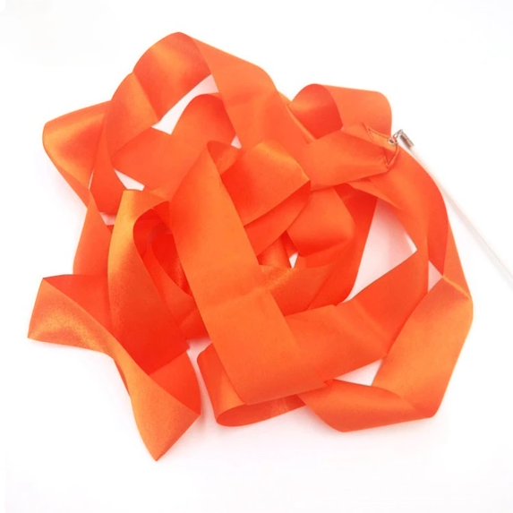 4M Ribbon Colorful Dance Stick Dance Ribbon Gym Rhythmic Art Gymnastic ...