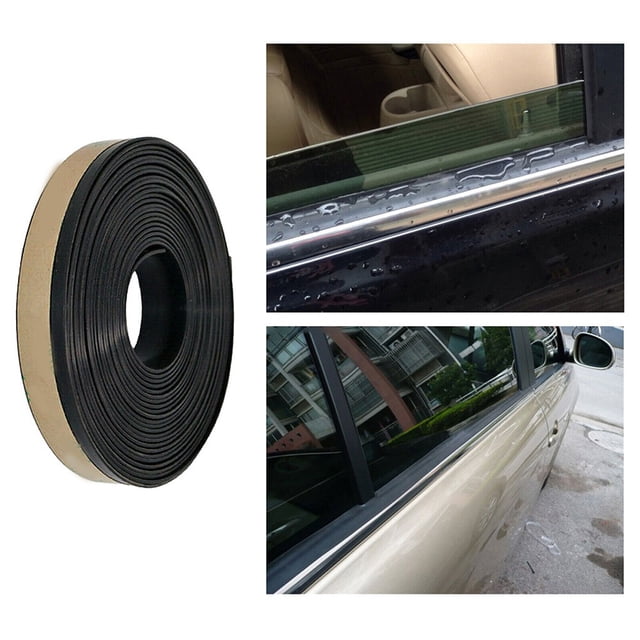 4M Rubber Seal Strip Car Front Rear Side for Window Trim Edging Weather ...