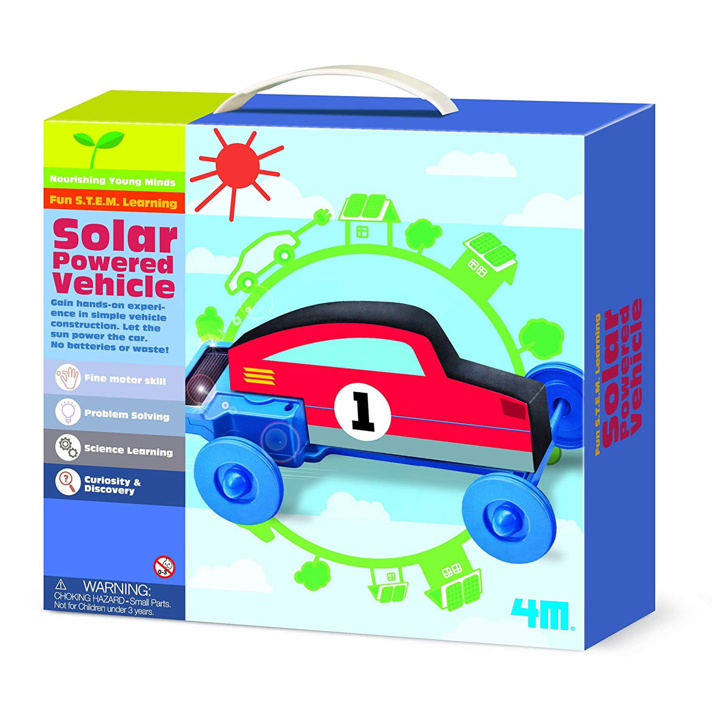 4M Solar Powered Vehicle - Eco-Friendly Toy Car for Kids - Walmart.com