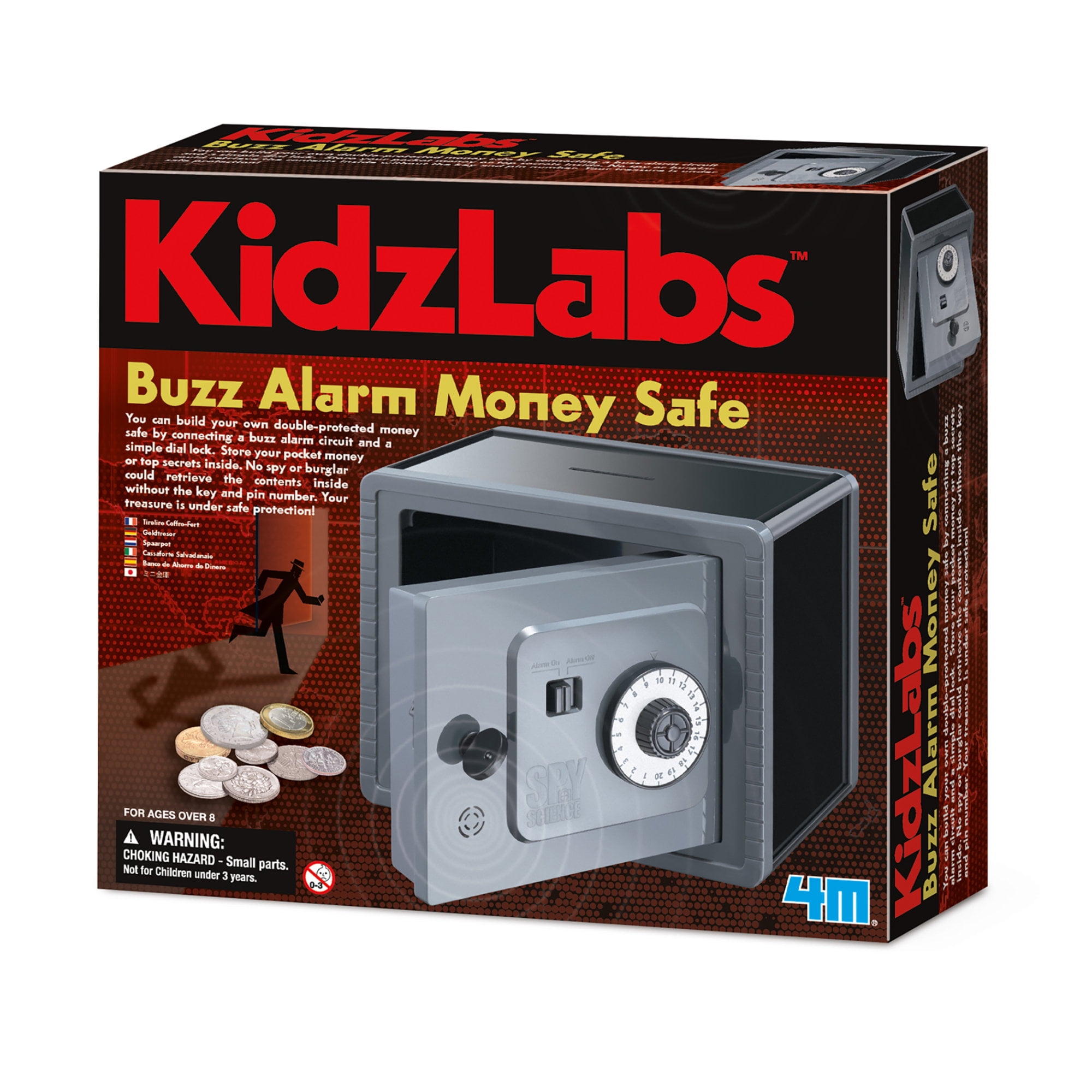 4M Spy Science Build Your Own Money Safe Kit - Walmart.com