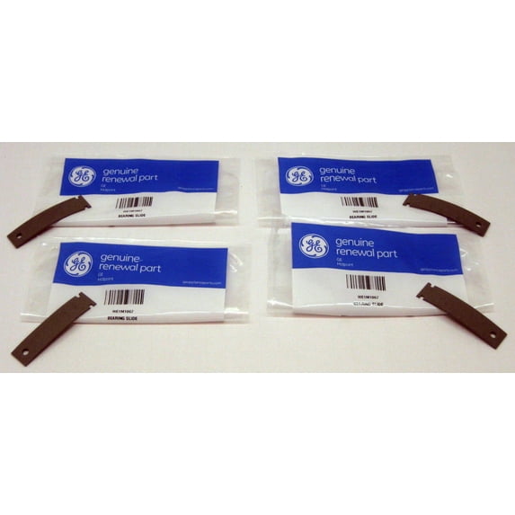 4M481 4 PAK Genuine GE WE1M1067 Dryer Drum Bearing Glides Slides ...