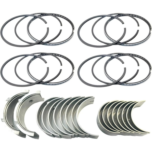 4M50 Bearing Kit + Piston Rings For Mitsubishi 4M50 4M50T Engine Parts ...