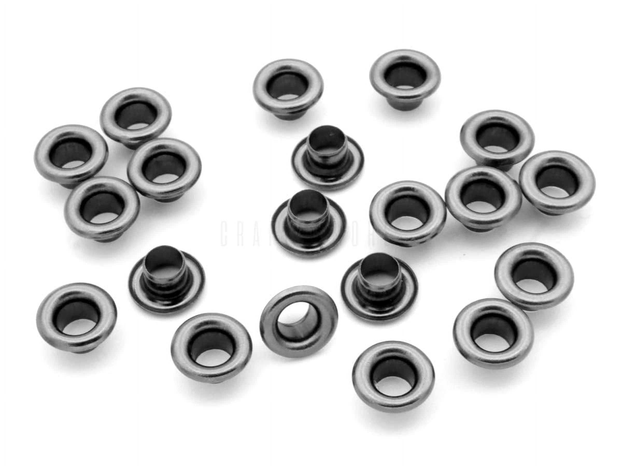 4MM Hole 100PCS Grommets Eyelets for Shoes, Bead Cores, Clothes ...