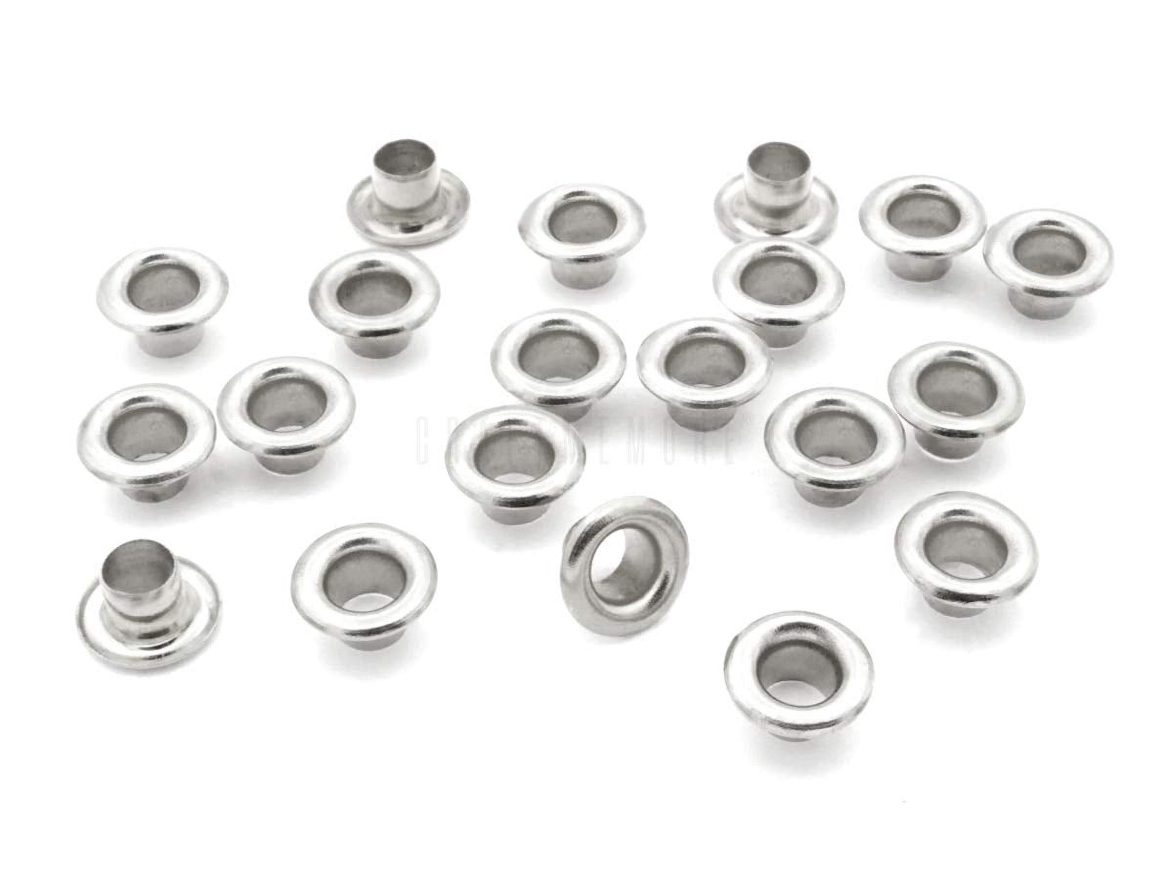 4MM Hole 100PCS Grommets Eyelets for Shoes, Bead Cores, Clothes ...