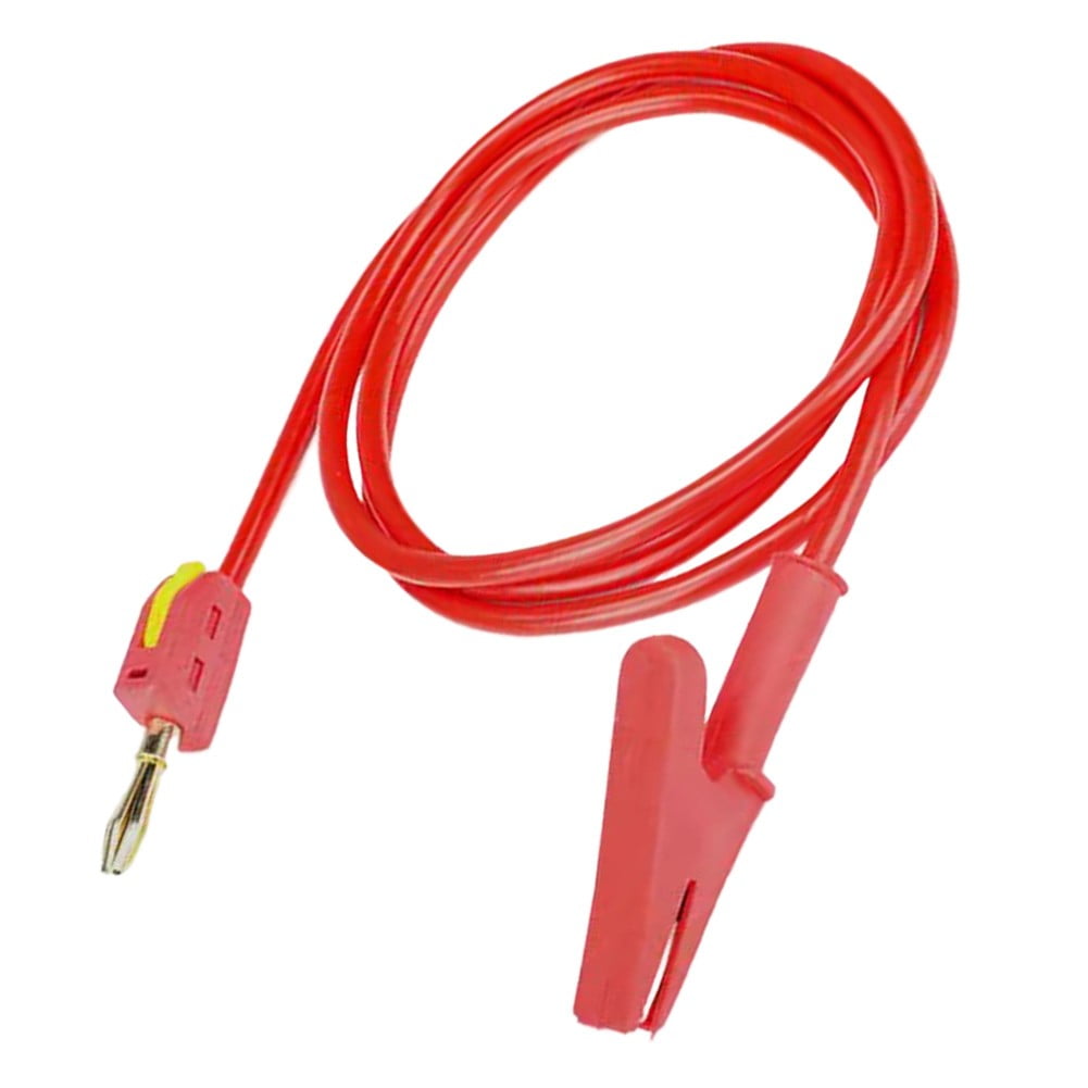 4MM Quick connection Banana connector terminal to crocodile Clip ...