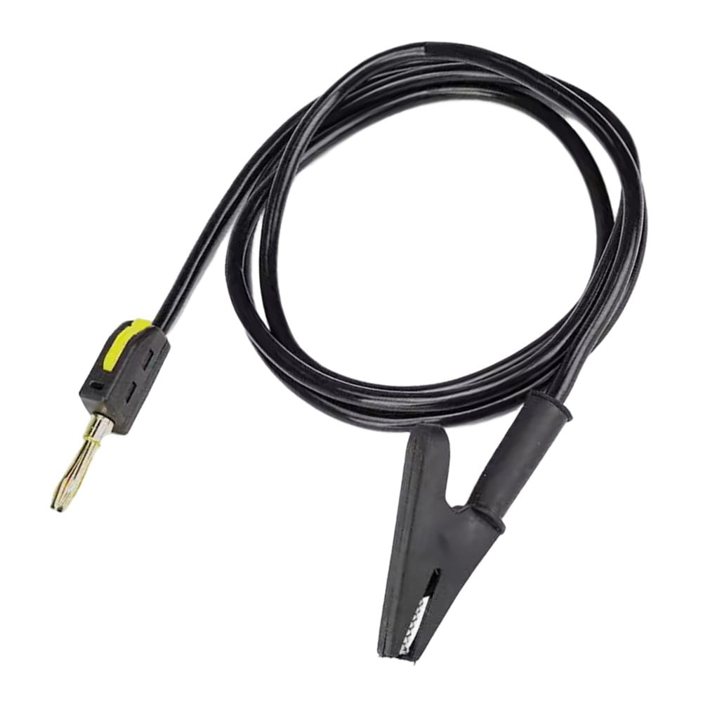 4MM Quick connection Banana connector terminal to crocodile Clip ...