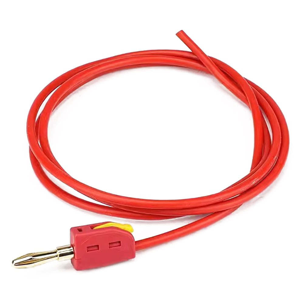 4MM high current quick connection Banana connector terminal 32A with 1m ...