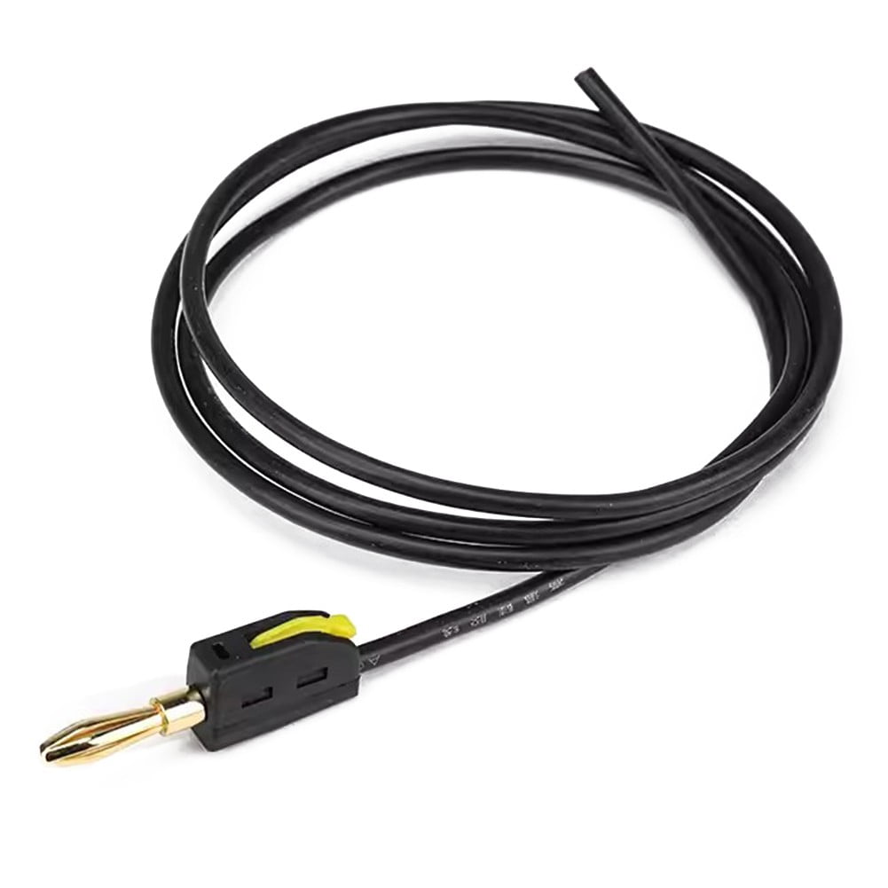 4MM high current quick connection Banana connector terminal 32A with 1m ...