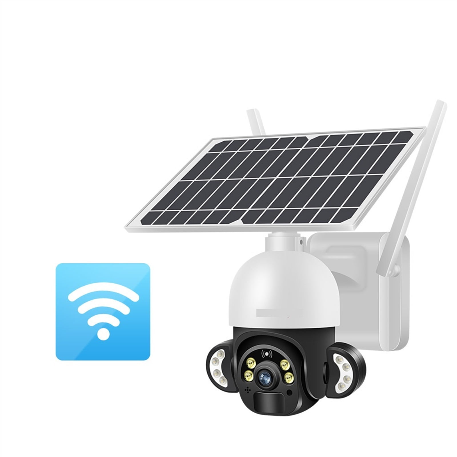 4MP 4G Solar Security Camera 2K Wireless Human Detection CCTV Video ...
