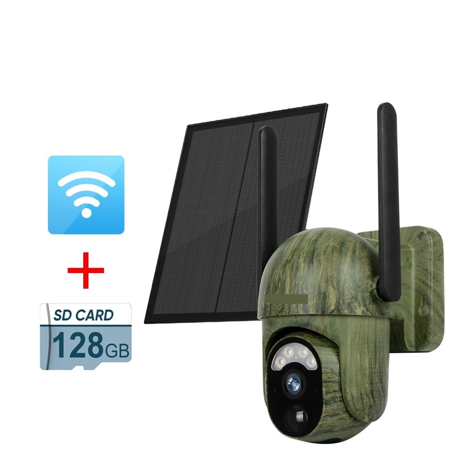 4MP 4G Solar Security Camera Wireless Outdoor Human/Animal Detection 2 ...