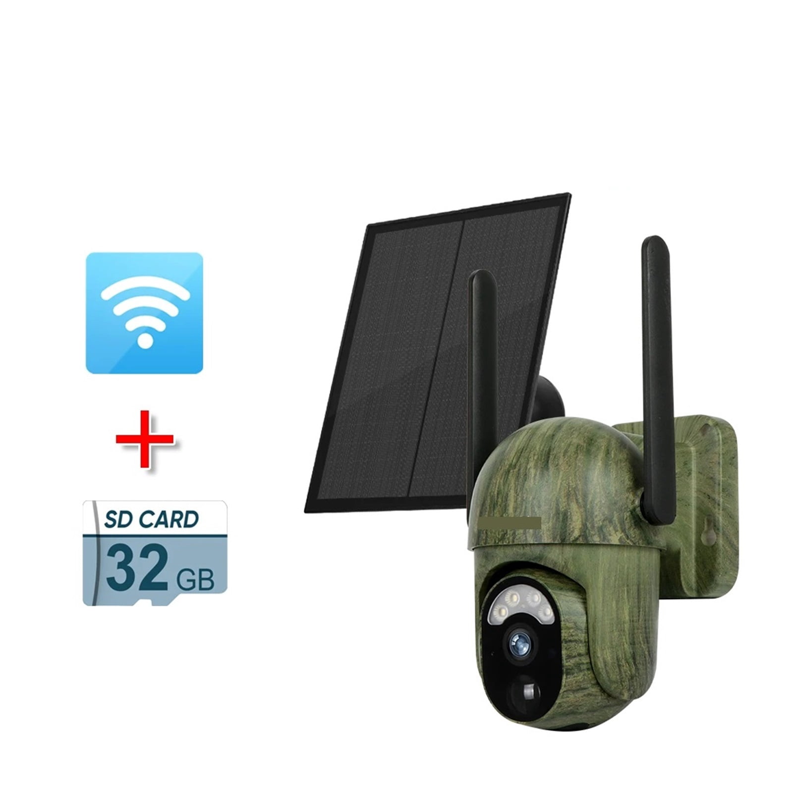 4MP 4G Solar Security Camera Wireless Outdoor WiFi Human/animal ...