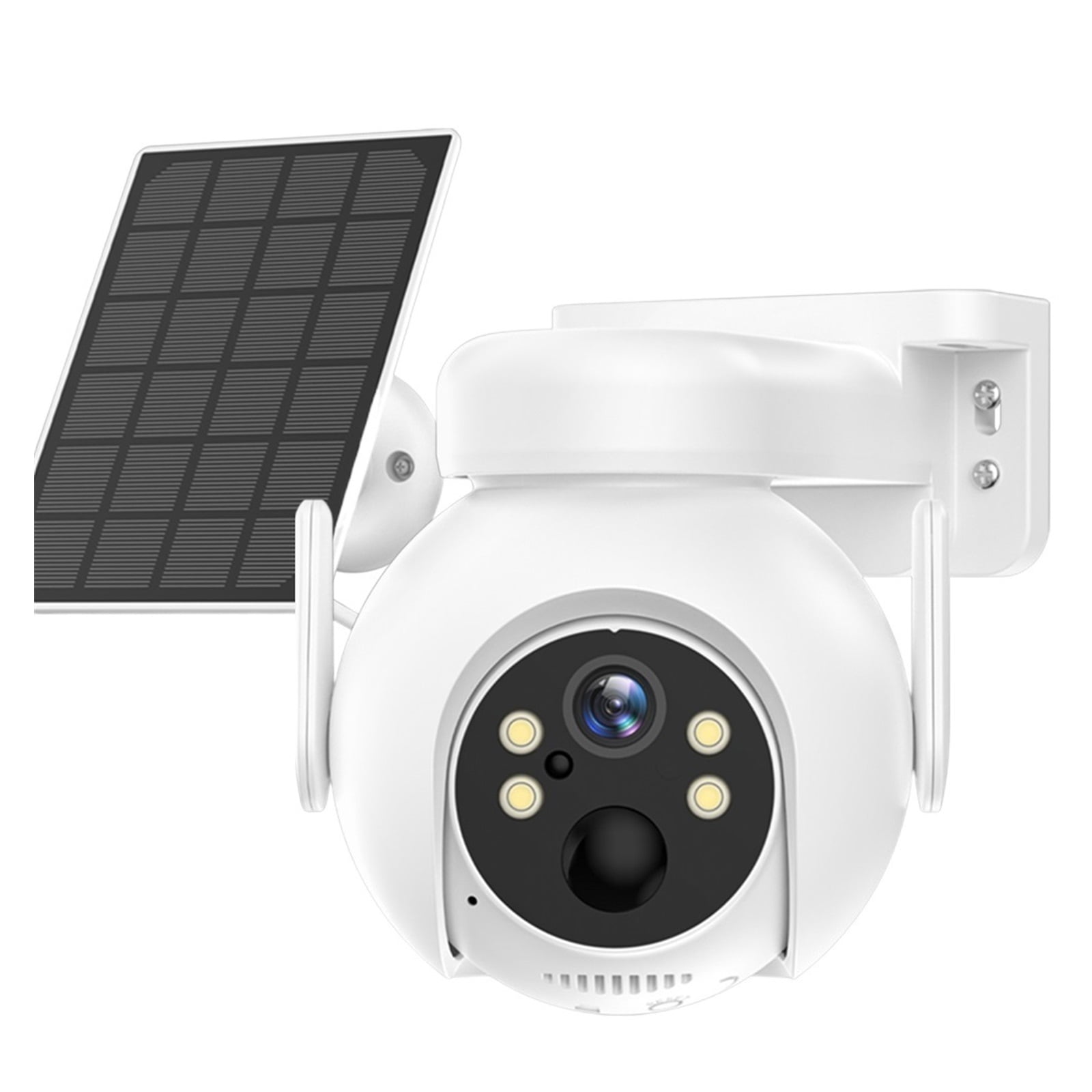 4MP HD Solar Camera Outdoor PTZ IP Camera Bulit-in Recharge Battery ...