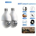 4MP Light Bulb Security Camera 5G2.4G HD Camera, Security Camera ...