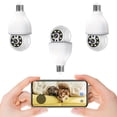 4MP Light Bulb Security Camera 5G2.4G HD Camera, Security Camera ...