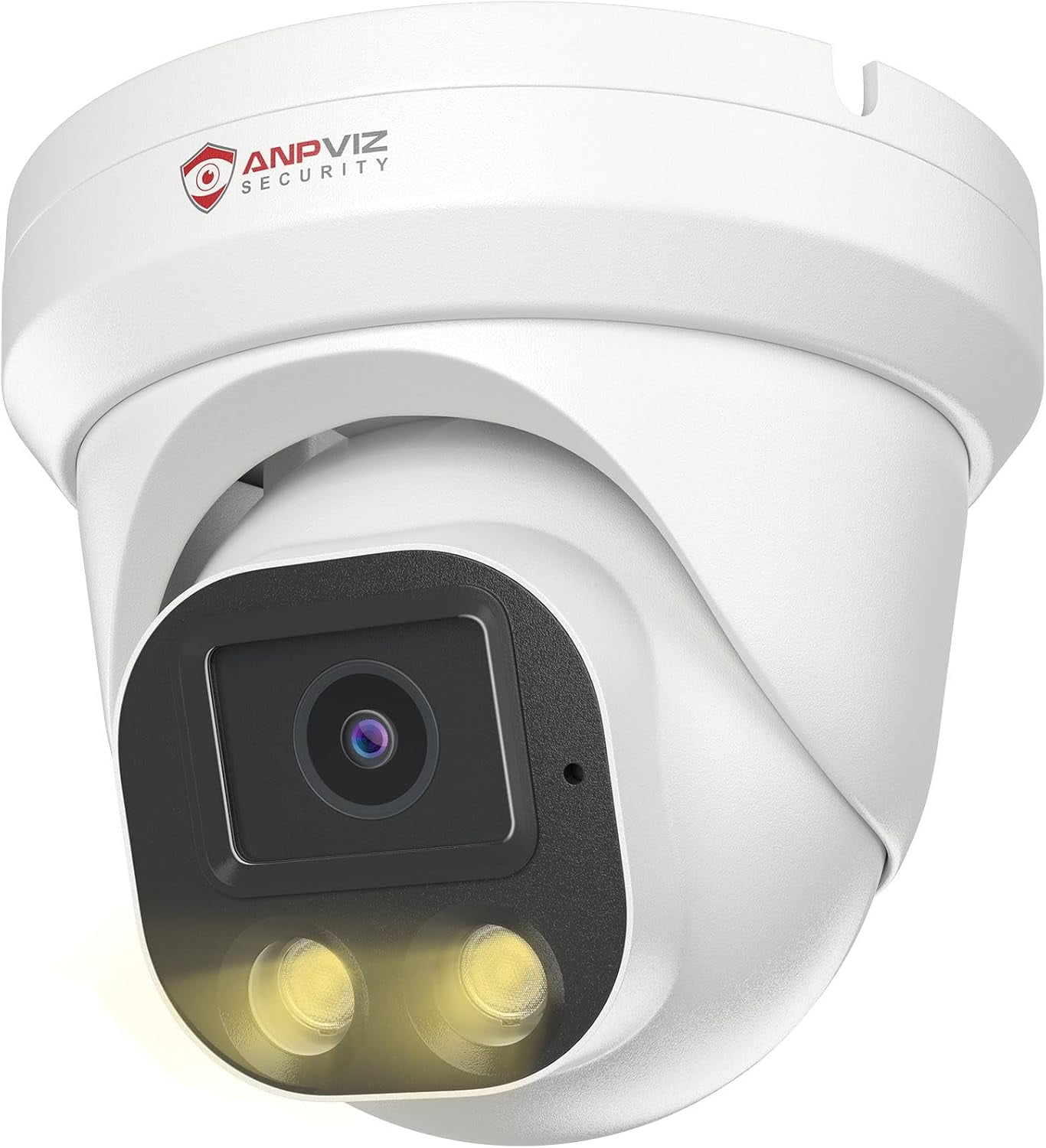 4MP PoE IP Camera, Turret Security IP Camera Outdoor Indoor Wired, AI ...