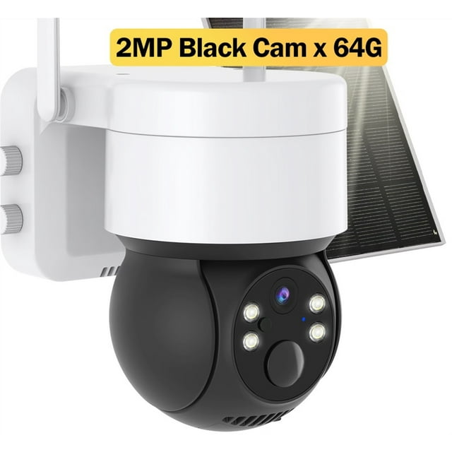 4MP Security Camera Outdoor 2.5K HD 1080P Wireless Surveillance IP Cam ...