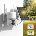 4MP Wireless Solar WiFi PTZ Camera with Long Time Standby Built-in ...