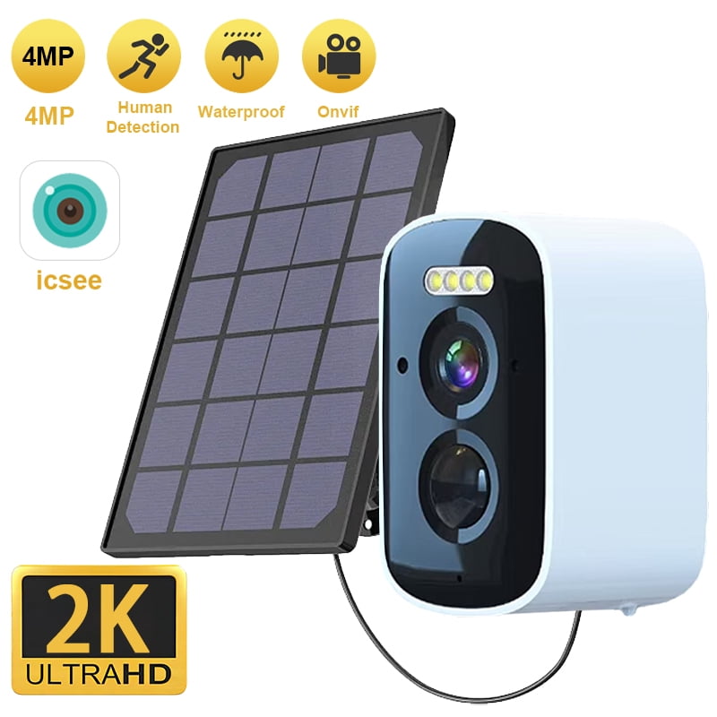 4MP wireless outdoor security camera, 4MP WiFi outdoor home security ...