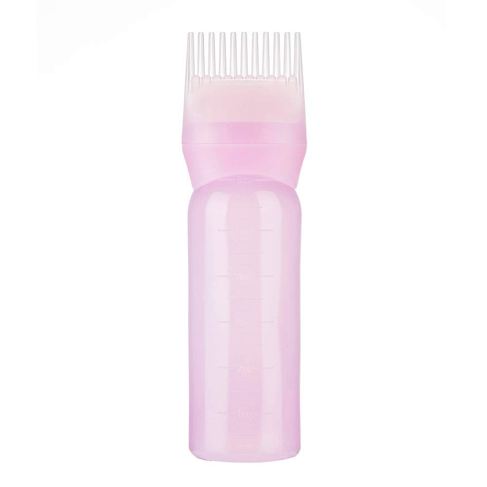 4MYL 1 Pcs Hair Oil Applicator Comb Bottle for Hair Dye Oiling and ...