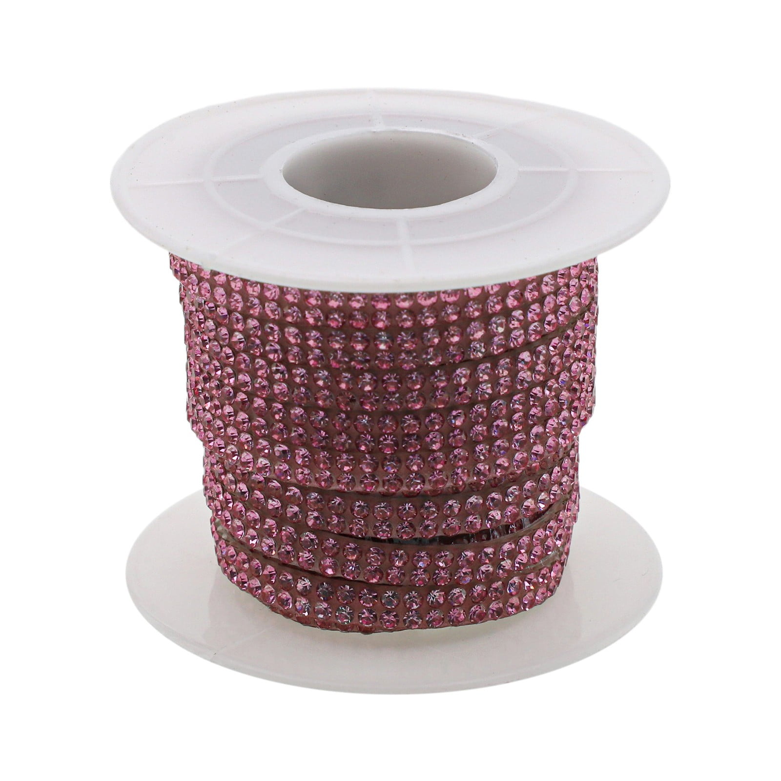 4Mm*4.5M Shiny Rhinestone Strip Pink Car Diy Bling Diamond Sticker ...