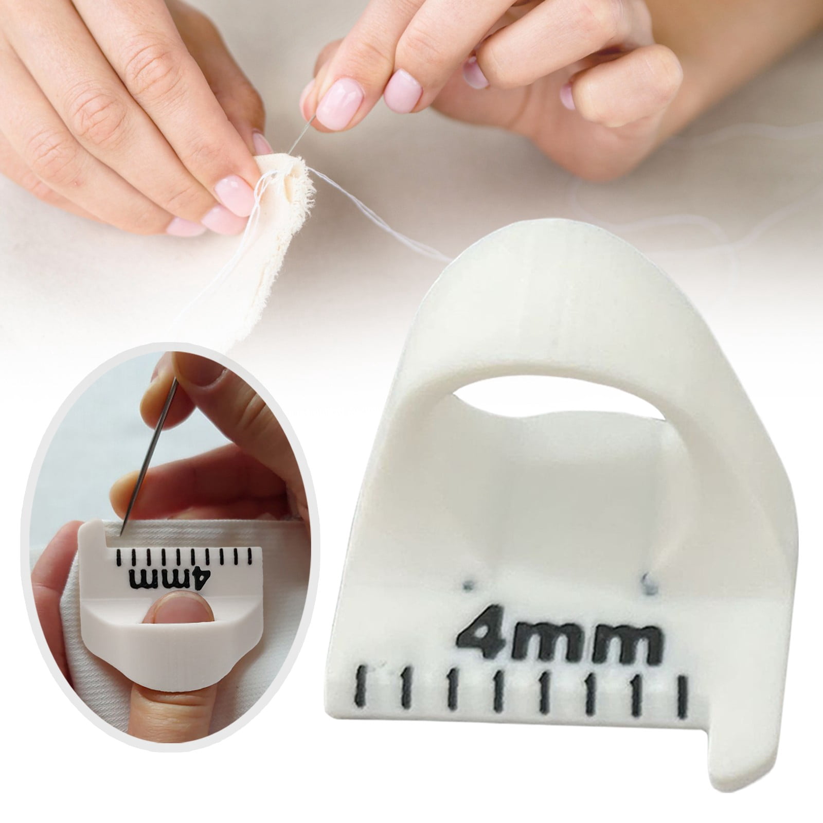 4Mm Edge Stitch Lock & Sewing Gauge, Multifunctional Sewing Gauge ...