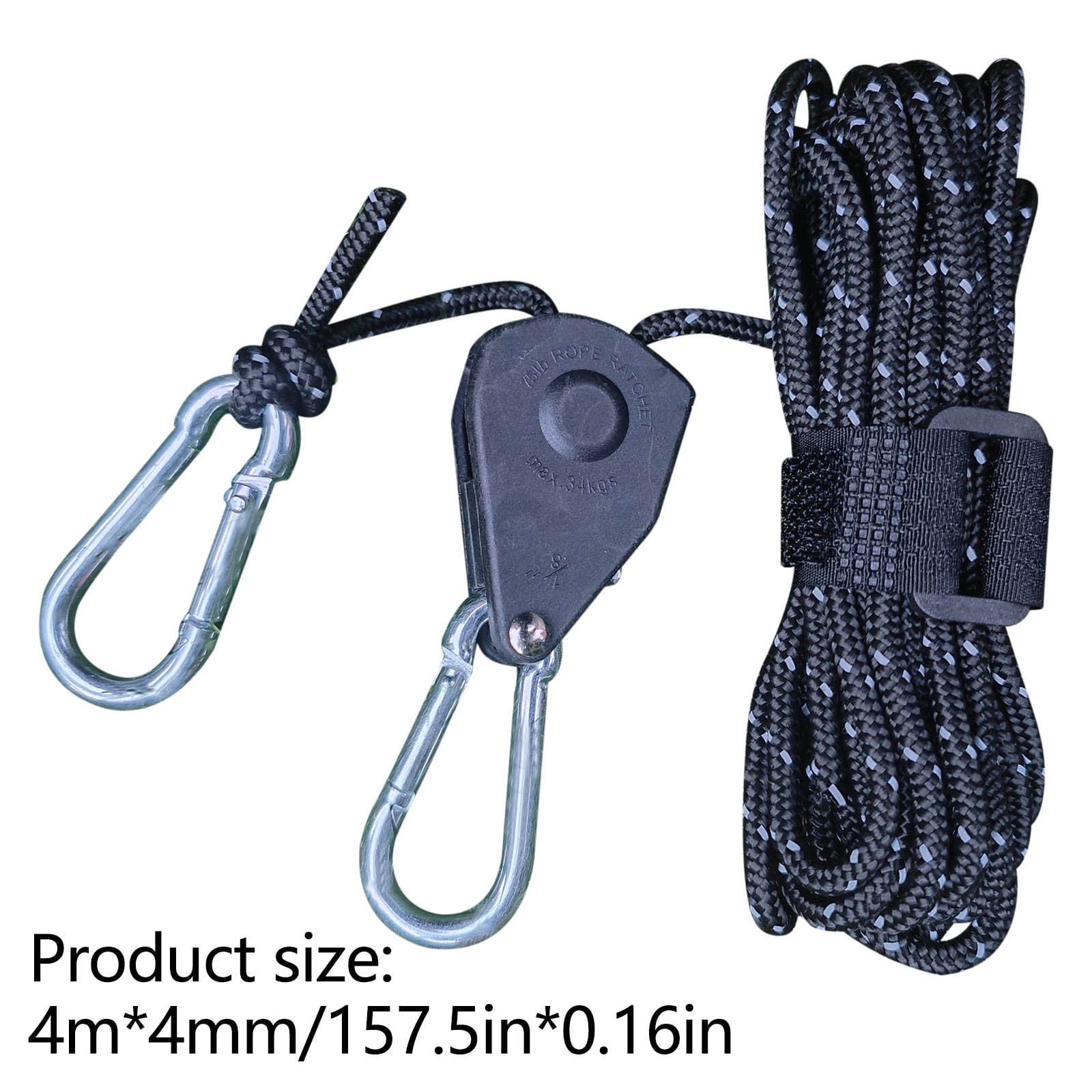4Mmx4M Reflective Tent Cable with Metal Pulley, Suitable for Outdoor ...