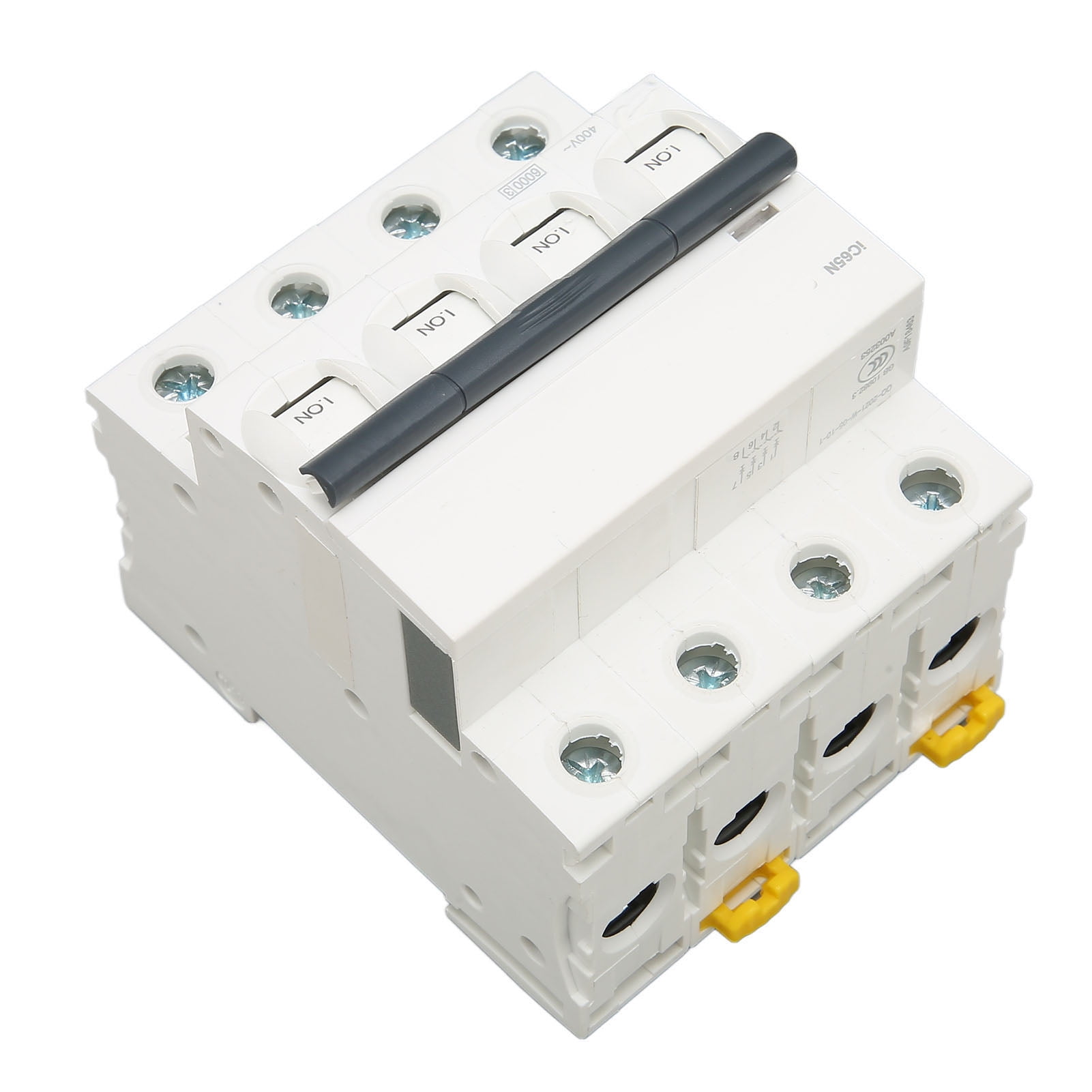 4P 20A Miniature Circuit Breaker for Commercial Building AC 400V PA66 ...