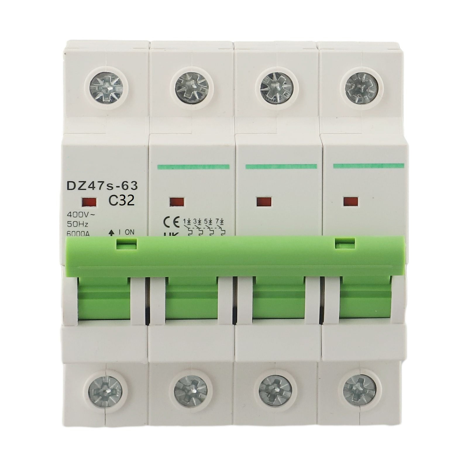 4P Circuit Breaker AC400V CircuitBreaker Residual Current Breaker Air ...