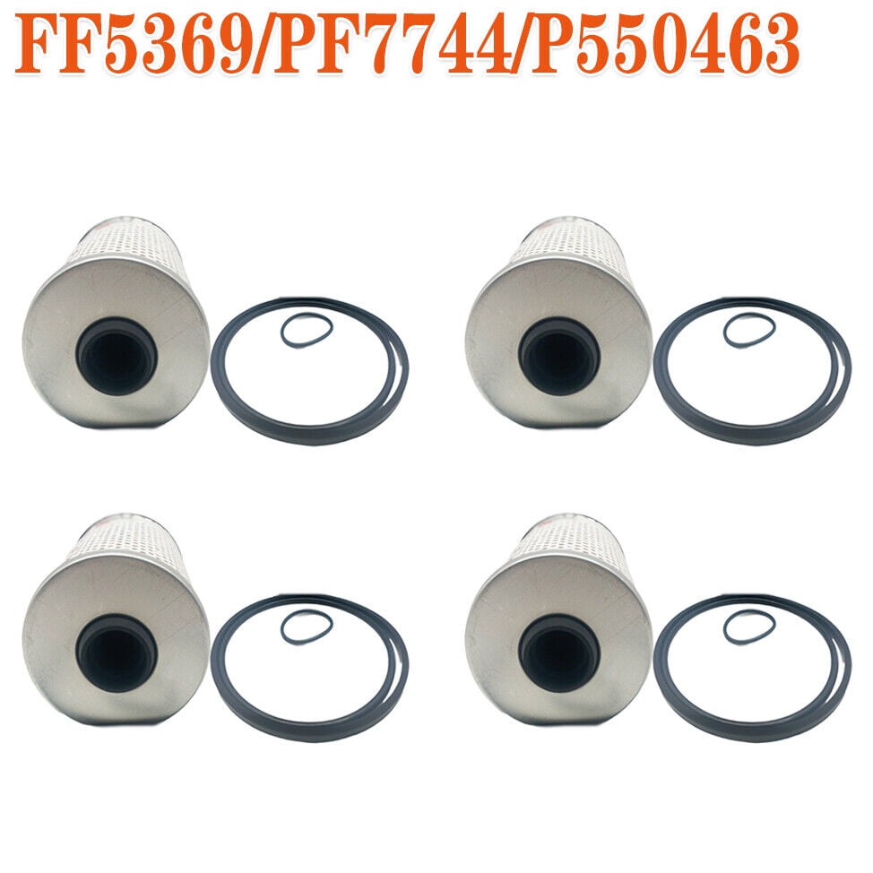 4PACK FF5369 Fuel Filter Fits Fits Cummins Detroit Diesel P550463 FF ...