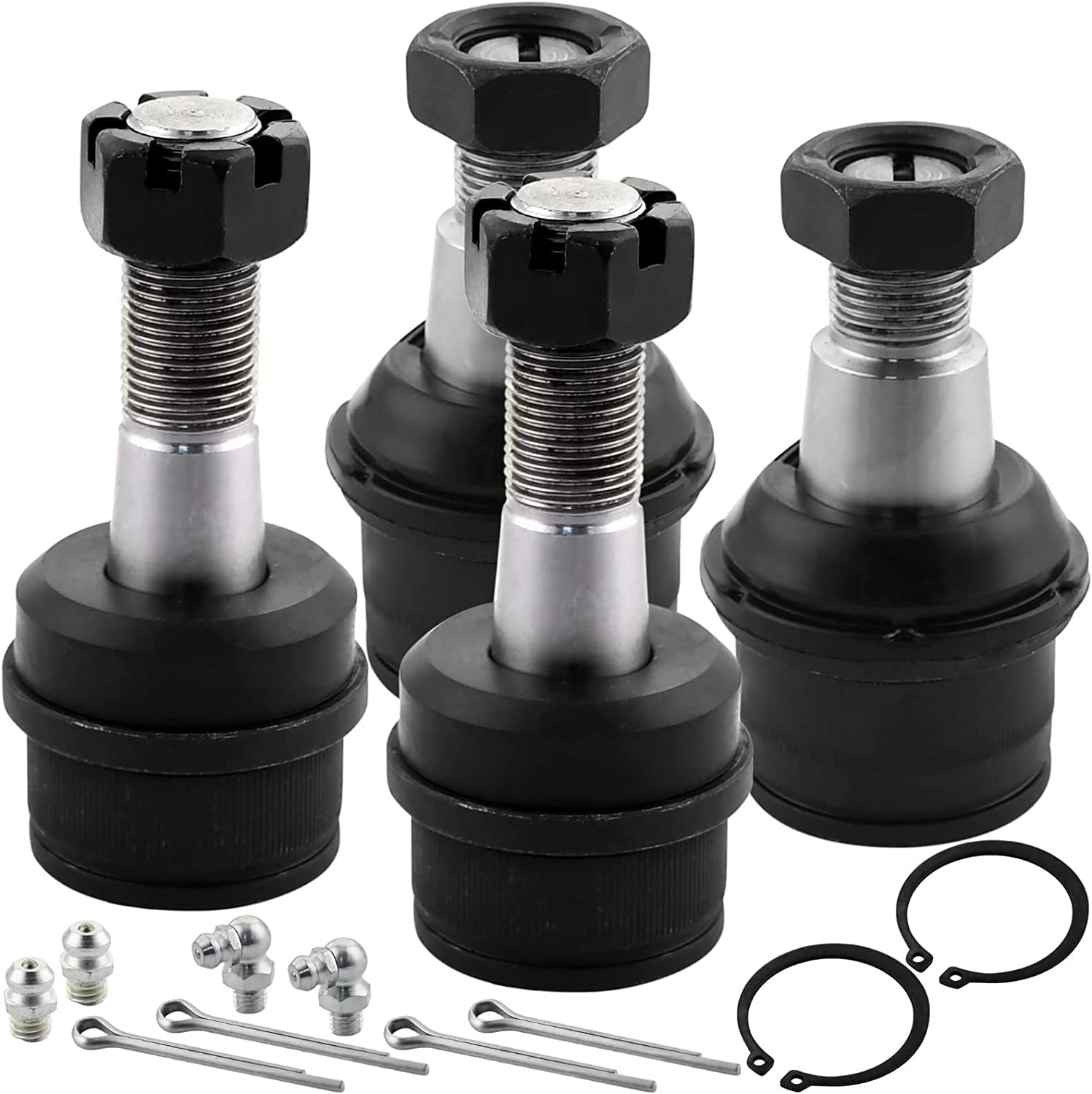 4PC (4WD) Front Upper Lower Ball Joints Assembly Fits for Ford ...