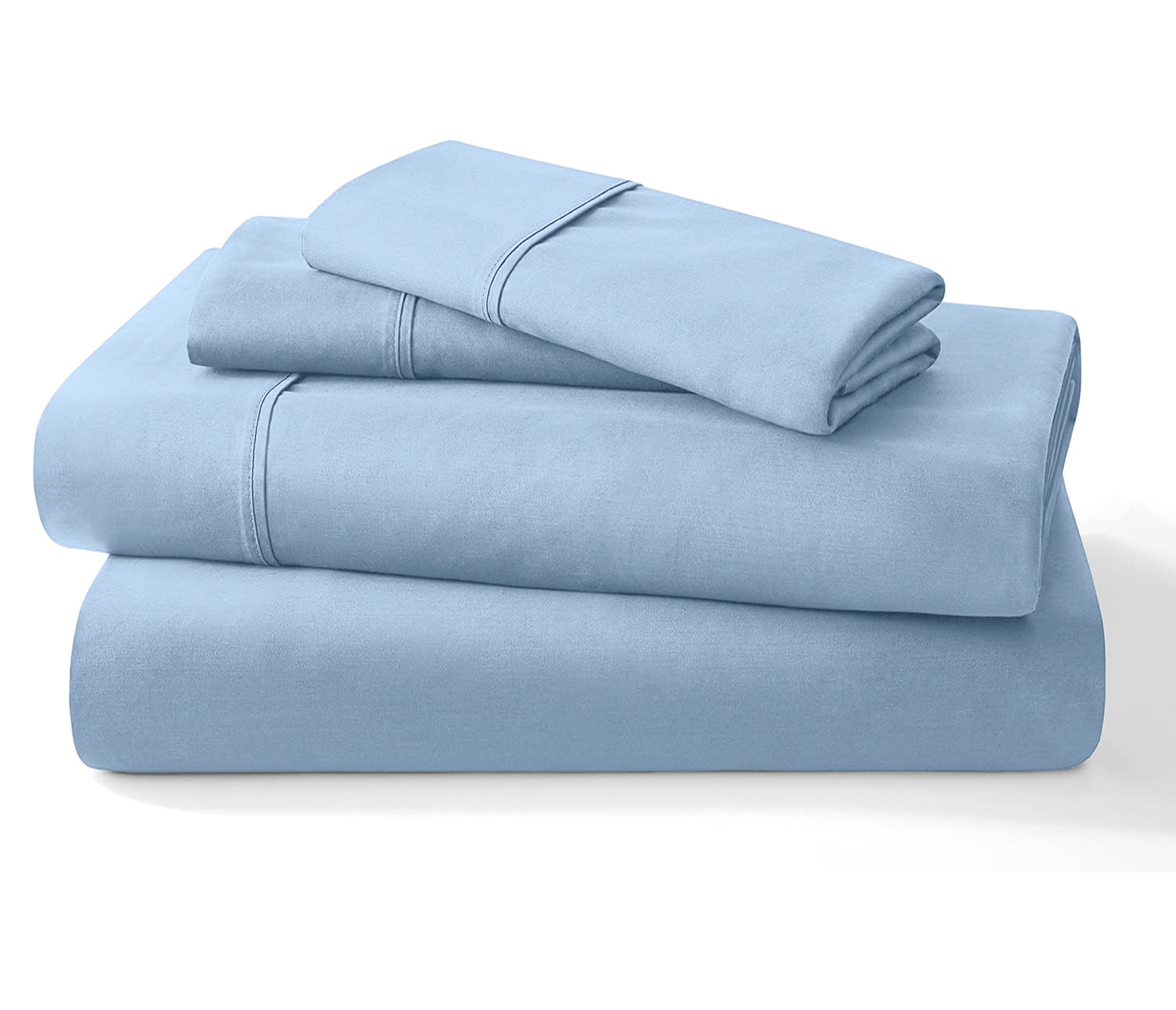 4PC Bedding Set, 100% Organic Cotton 600 Thread Count, 28" Deep Pocket ...