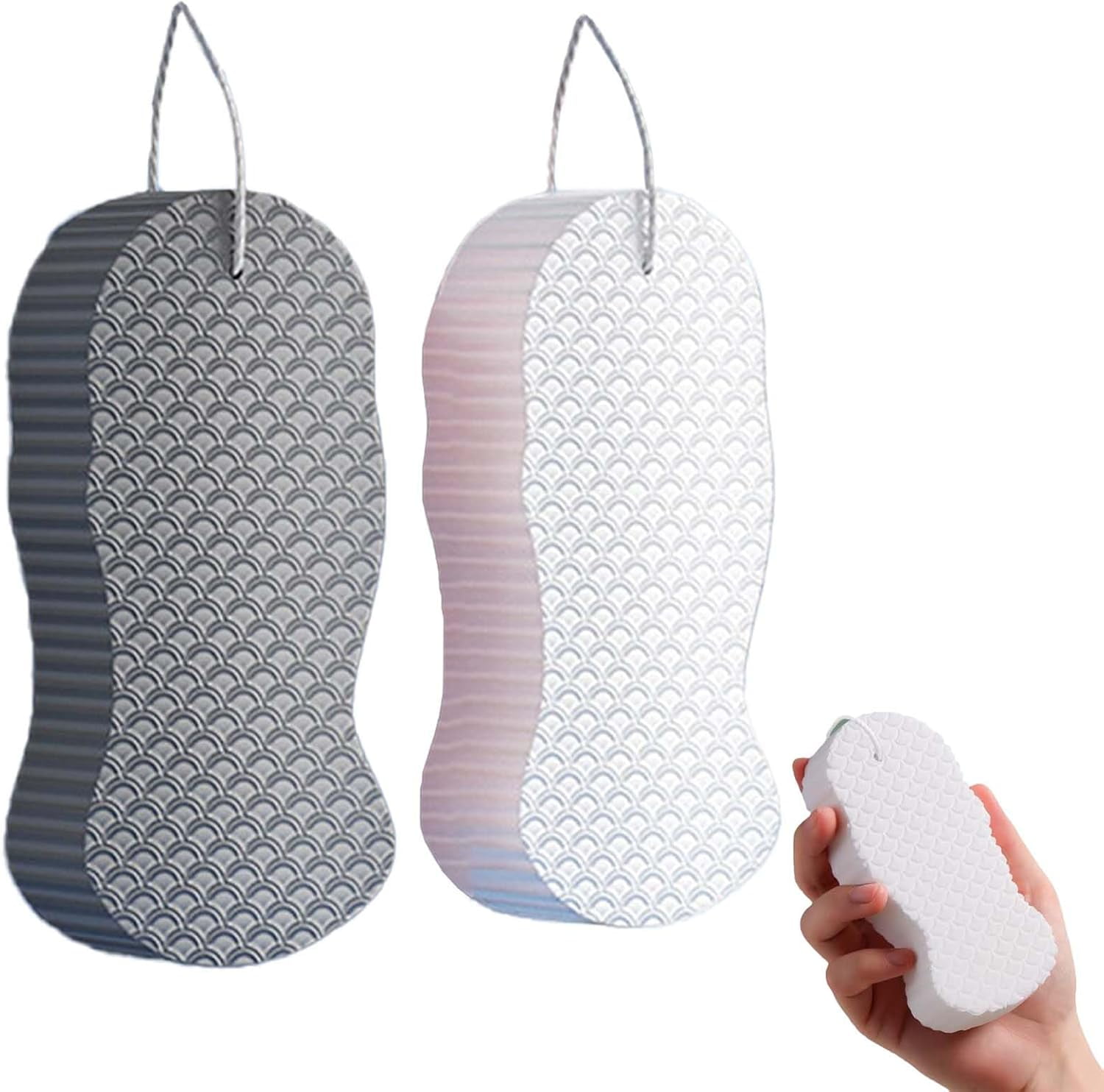 4PC Berosely Skin Sponge, Berosely Radiant Skin Sponge, Dead Skin ...