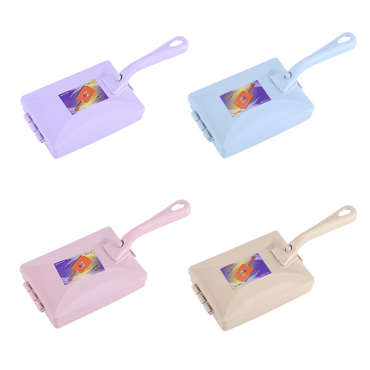 4PC Carpet Crumbs Table Brush Manual Crumb Cleaner Handheld Double ...