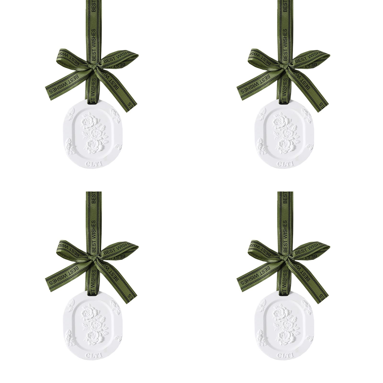 4PC Claydisc Oil Passive Diffusers For 6 Aroma Flower Car Passive Oil ...