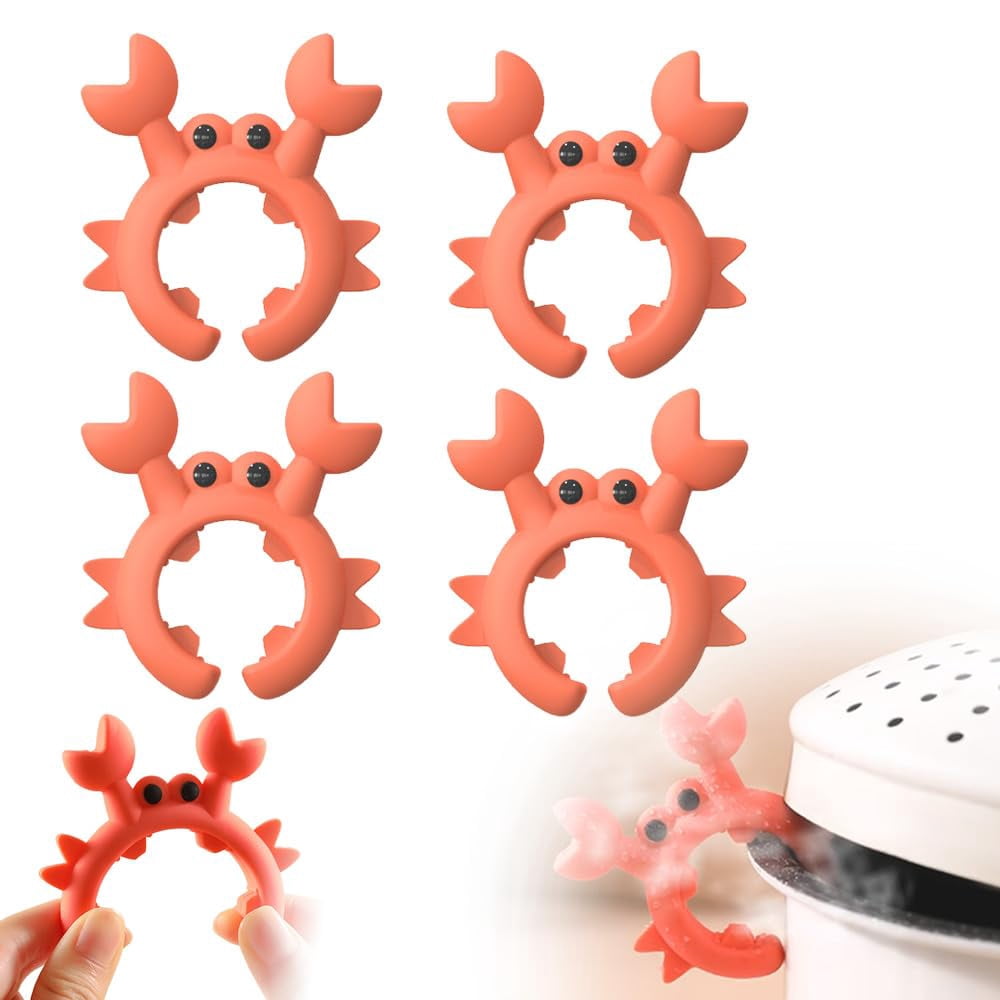 4PC Crab Spatula Holder, 2025 NEW Crab Multifunctional Spoon Holder for ...