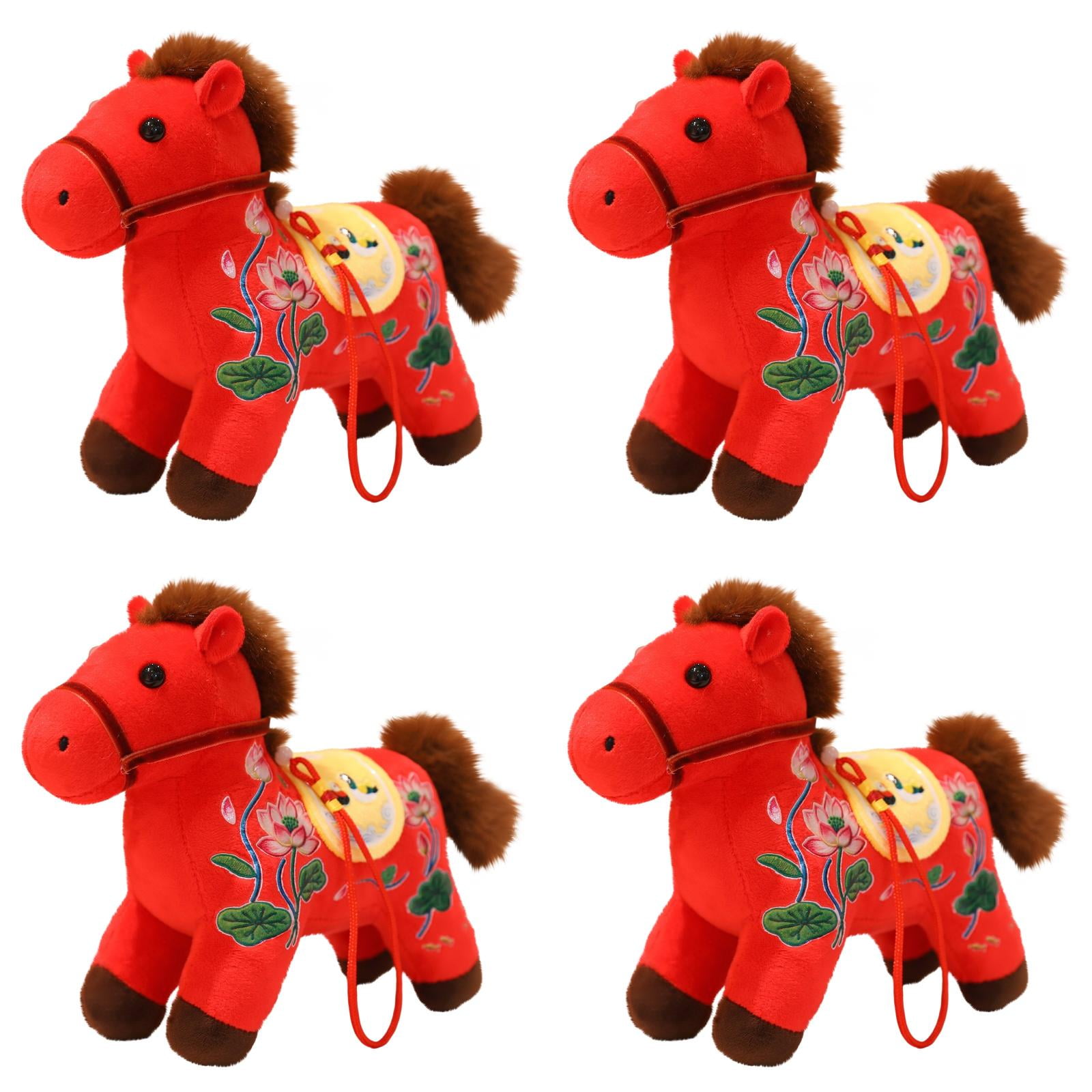 4PC Cute Doll Figurine Adorable Plush Stuffed Animal Toy For Kids ...