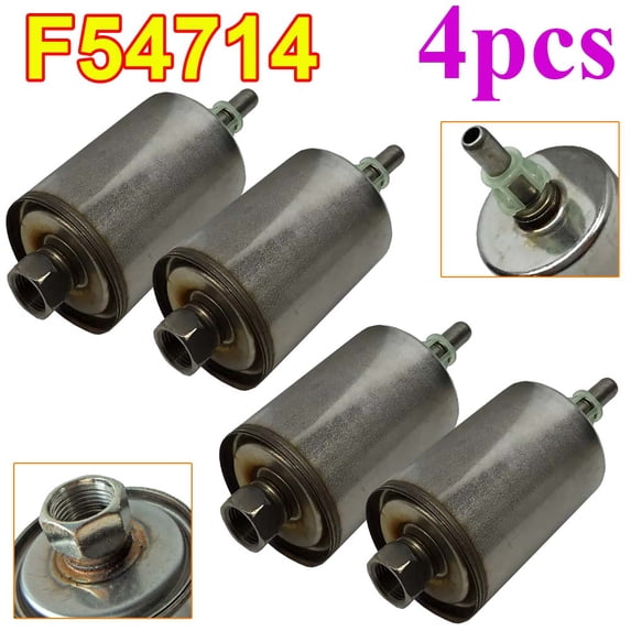4PC F54714 Fuel Filter for Chevrolet Camaro 1993 - 2002 with 5.7L 8 Cyl ...