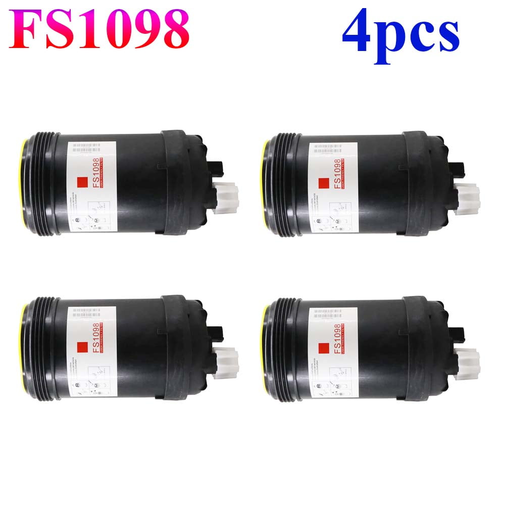 4PC FS1098 Fuel water Separator Filter 5319680 For Cummins Wirtgen ...